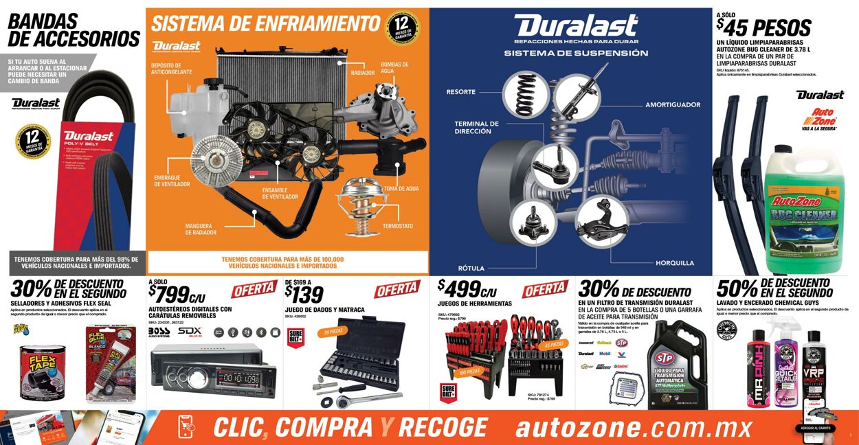 AutoZone Catálogo Promocional - Válido del 26.09 al 14.10 - Número nº 2 ...