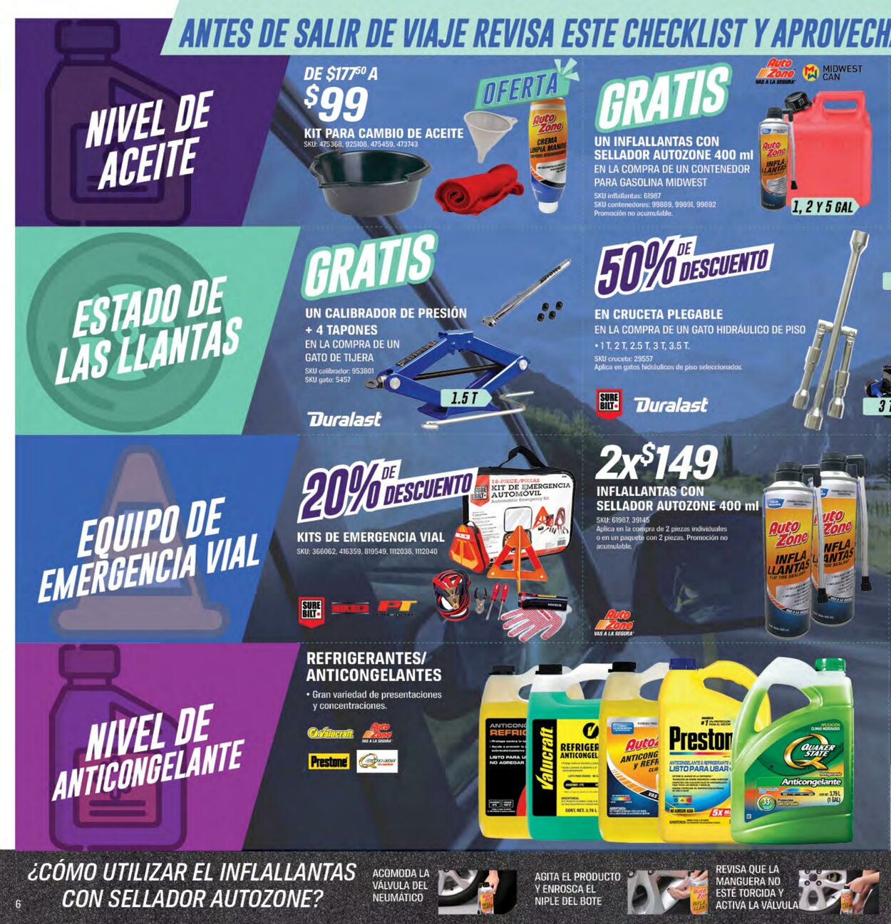 AutoZone Catálogo Promocional - Válido del 20.03 al 23.04 - Número nº 6 ...