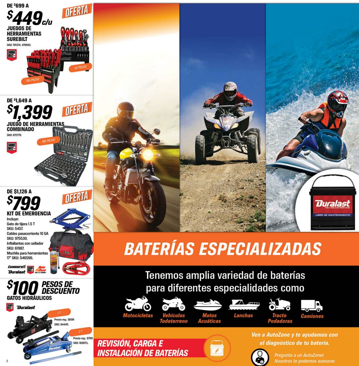 AutoZone Catálogo Promocional - Válido del 08.08 al 28.08 - Número nº 2 ...