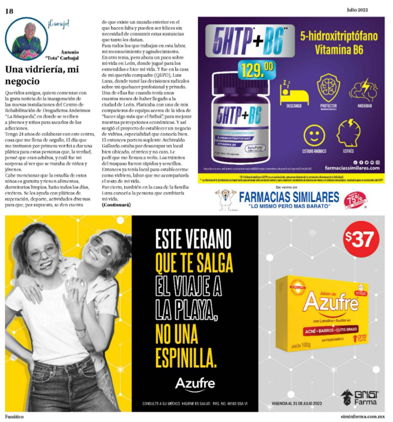 Farmacias Similares Catálogo Promocional - Válido del 01.07 al 31.07 ...